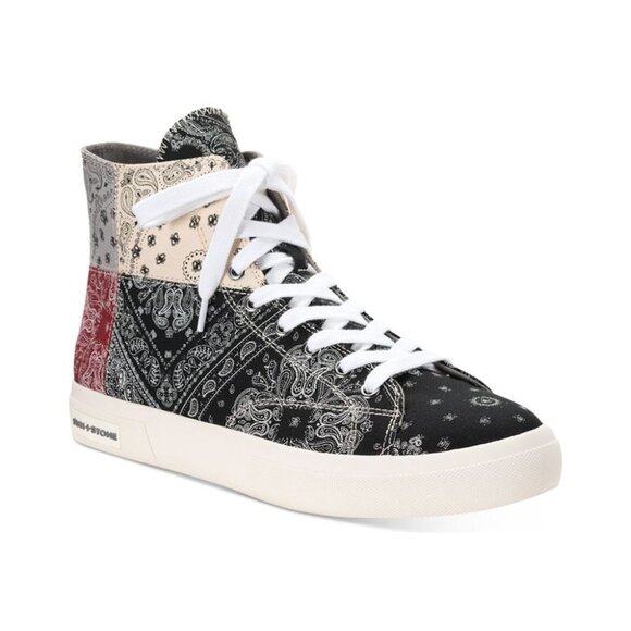Sun + Stone | Shoes | Sun Stone Mens Mesa High Top Sneakers Bandana ...